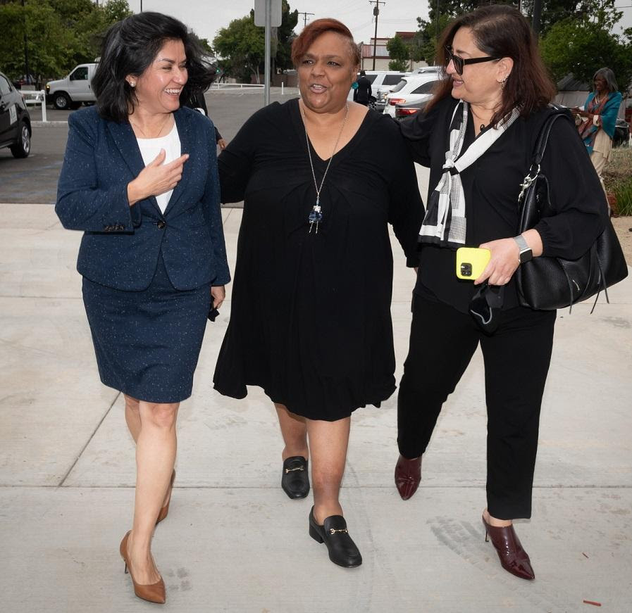 In California, Deputy Secretary of the Treasury Wally Adeyemo ...